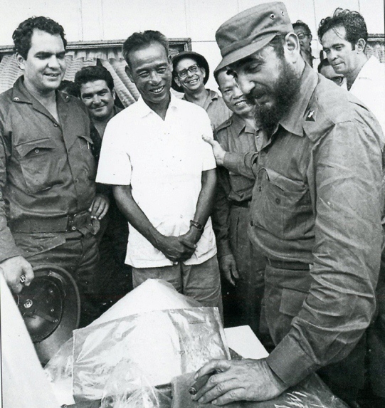 La memorable visita de Fidel