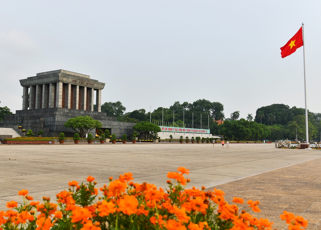 Ba Dinh square – where President Ho Chi Minh proclaimed independence of ...