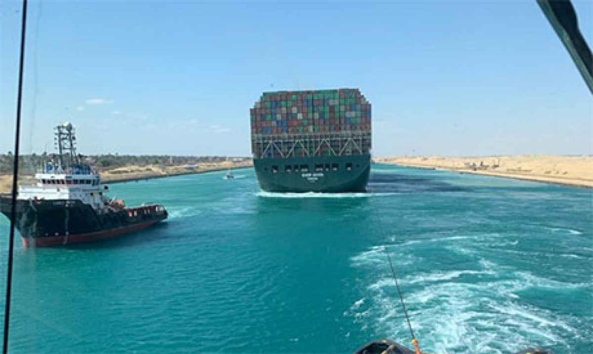 Ever Given Sucessfully Re Floated In Suez Canal
