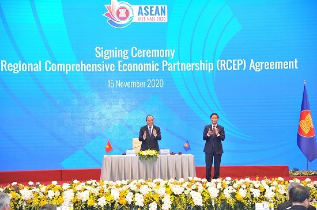 Le RCEP, le plus grand accord commercial au monde, entrera en vigueur le 1er janvier 2022